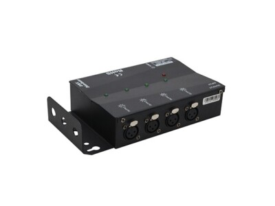 4 Way Isolated DMX Splitter Amplifier Distributor DMX signal ...