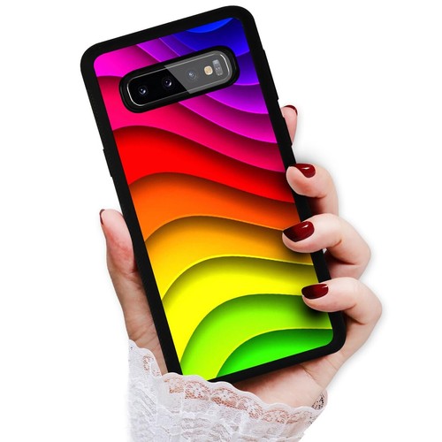 ( For Samsung Note 8 ) Back Case Cover AJ12087 Abstract Rainbow | eBay ...