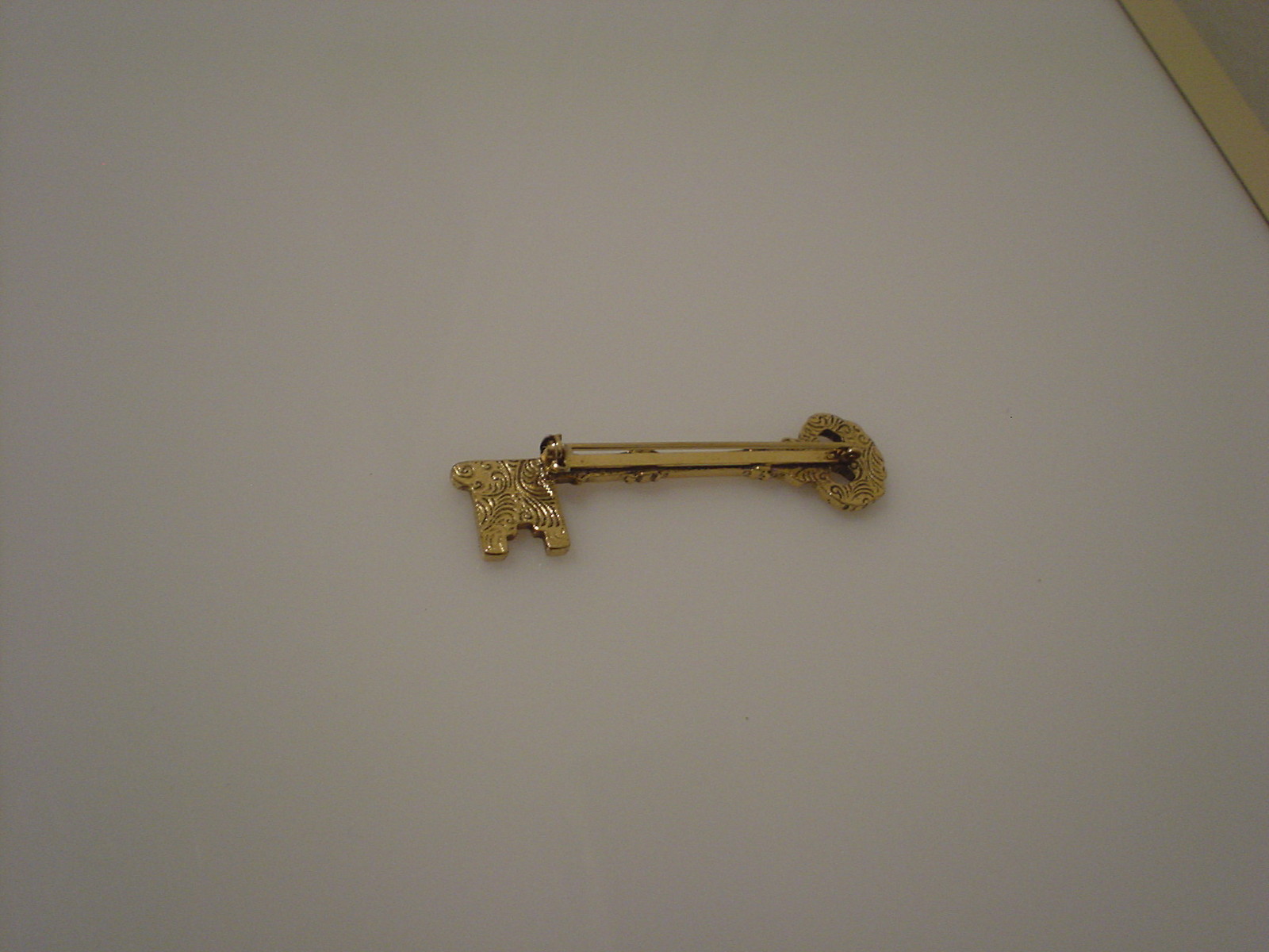skeleton key pin brooch 2.25" long | eBay