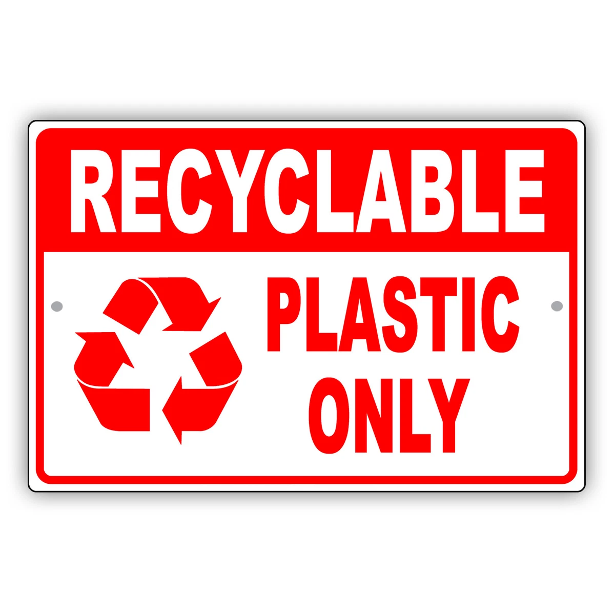 Recycling Plastic Only