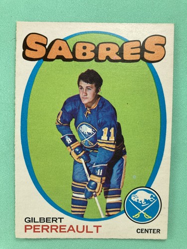 1971-72 OPC Gilbert Perreault #60 Hockey Card Buffalo Sabres O-Pee-Chee ...
