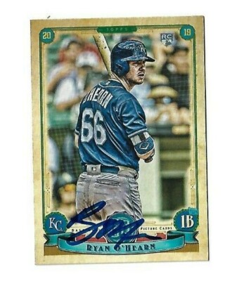 Kansas City Royals RYAN O'HEARN Signed 2019 Topps Gypsy Queen Card #145 ...