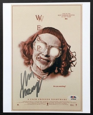 AMY MADIGAN SIGNED 8x10 PHOTO PSA DNA AUTOGRAPH WEAPONS AUNT GLADYS | eBay