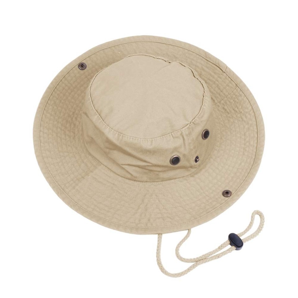 Unisex Bucket Hat, String, Wide Brim, Hiking, Fishing, UV Sun, Safari ...