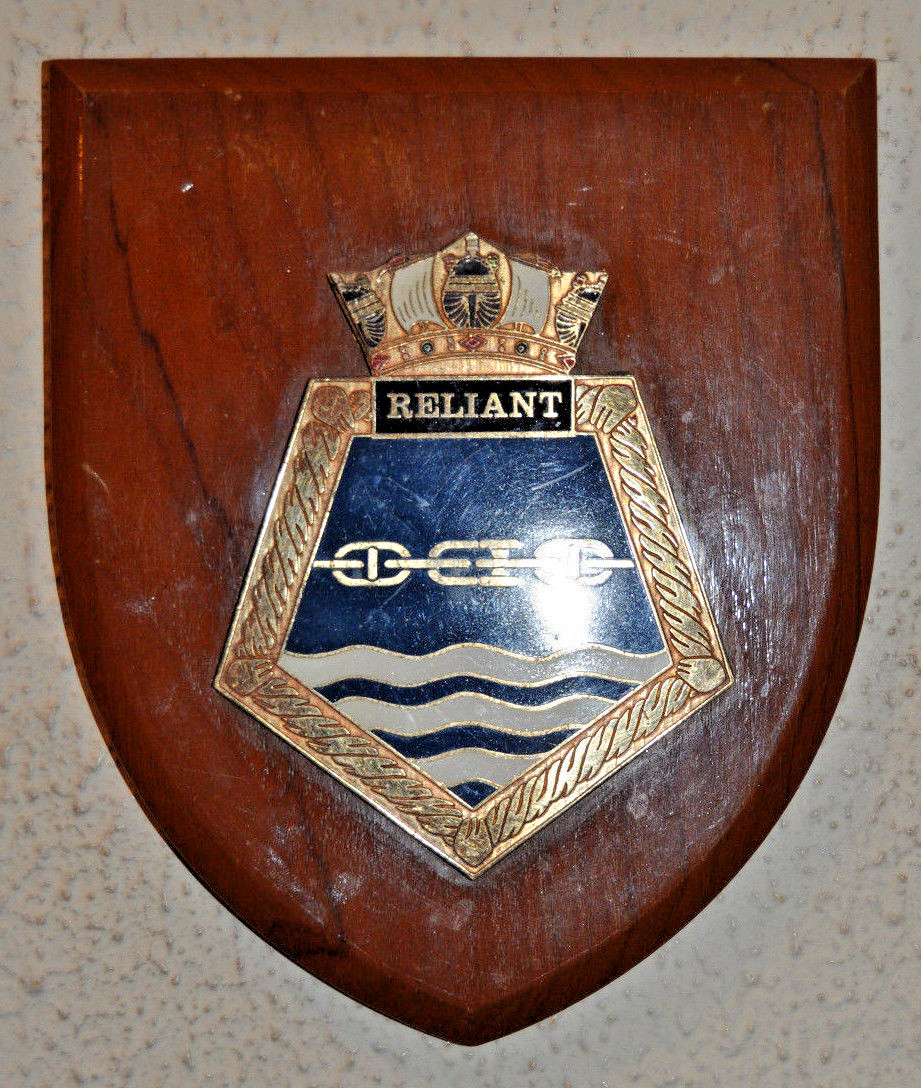 Vintage RFA Reliant plaque crest Royal Fleet Auxiliary RN navy | eBay