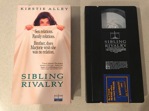 Sibling Rivalry (VHS, 1991) Kirstie Alley, Bill Pullman, Carrie Fisher ...