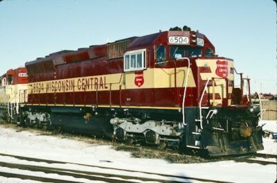 WC 6504 SD-45 FRESH (WISCONSIN CENTRAL) --- Original Slide R T5-16 | eBay