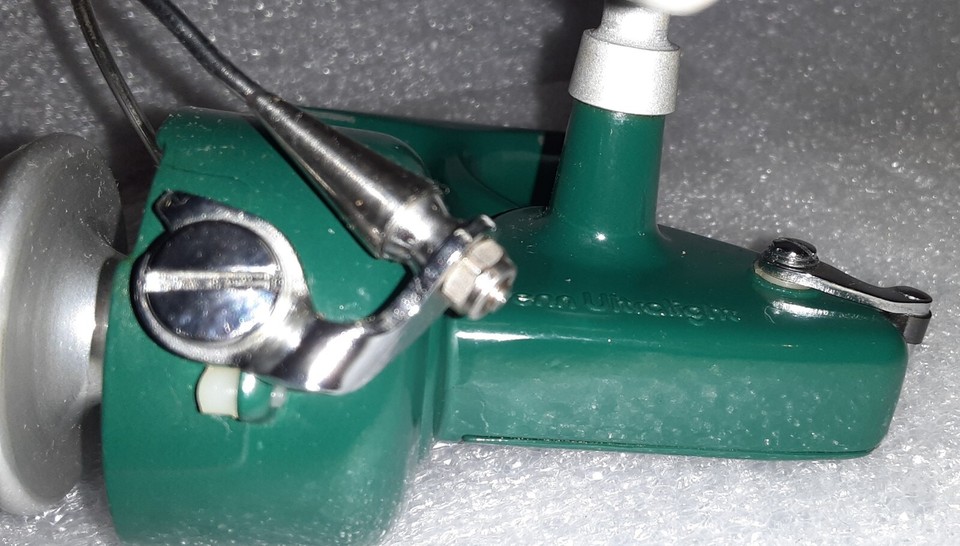 Vintage Penn Ultralight 716 Green Spinning Fishing Reel w/box | eBay