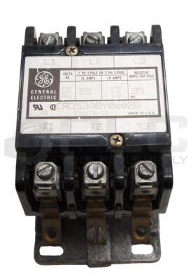 GENERAL ELECTRIC CR353ABY0002B CONTACTOR 600VAC 25A | eBay