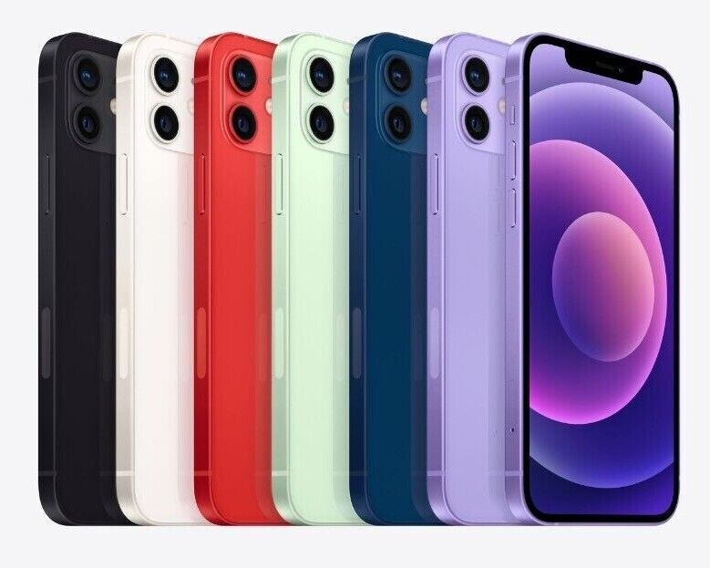 New Sealed Apple iPhone 12 5G 64GB Black For Straight Talk & Total ...