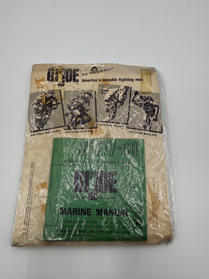 Vintage gi joe Hasbro 1964 Action Marine Medic set Sealed | eBay