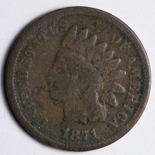 1871 Indian Head Cent Penny GOOD E134 WXCP | eBay