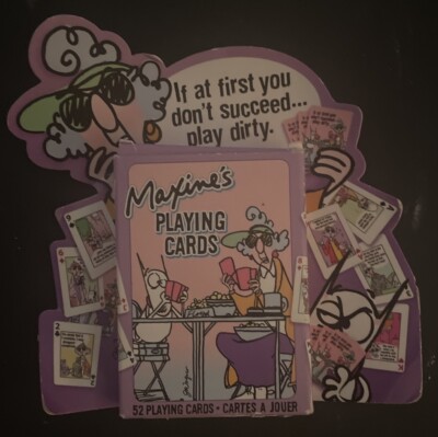 Maxine Hallmark 52 Playing Sealed Cards New Maxine's Hallmark Funny ...