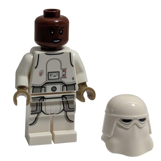 LEGO SW Ep. 4/5/6 SNOWTROOPER FEMALE RED/BROWN HEAD sw1180 Minifig for ...