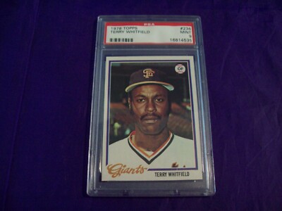 1978 TOPPS #236 TERRY WHITFIELD PSA 9 | eBay