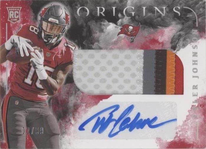 2020 Panini Origins - Rookie Jumbo Patch Autographs Tyler Johnson #142 ...
