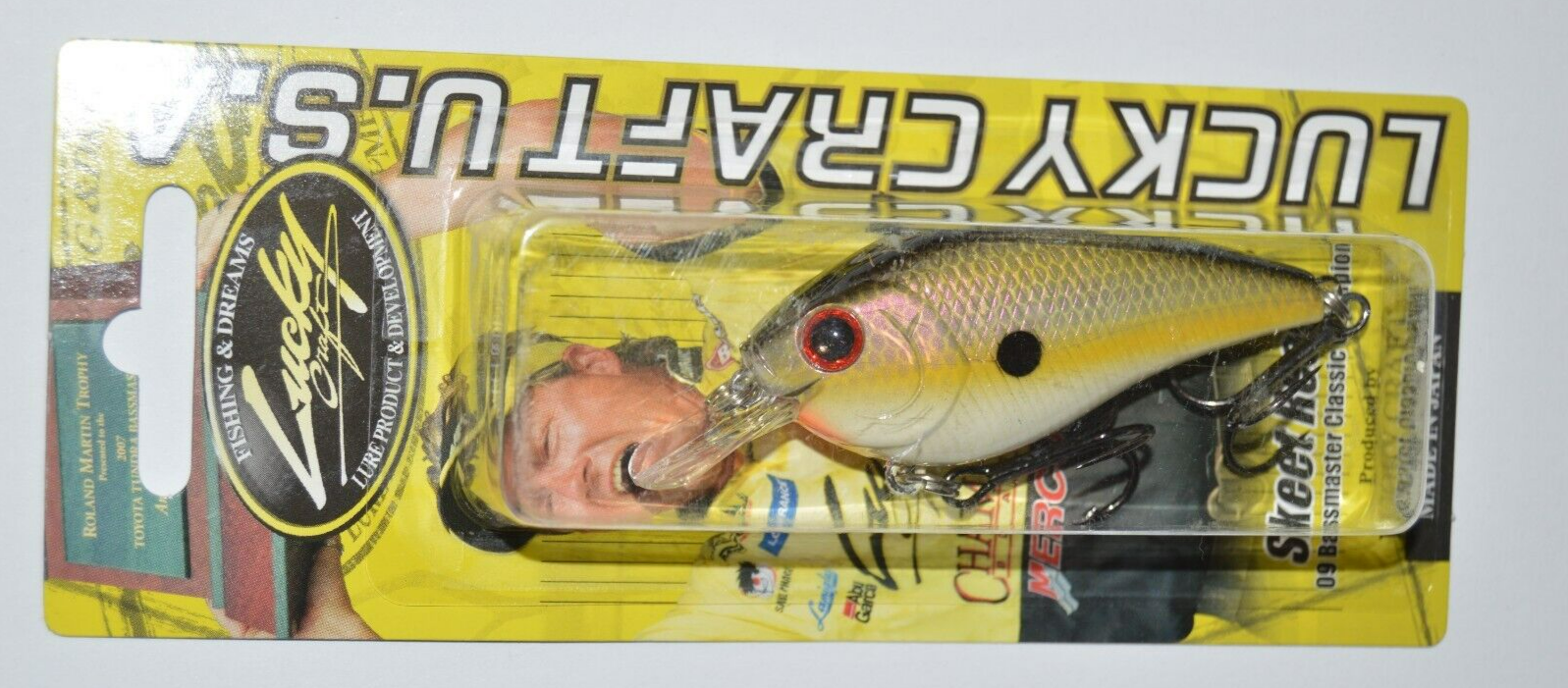lucky craft skeet reese skt mr 2.5" 3/8oz bass crankbait new milo shad ...