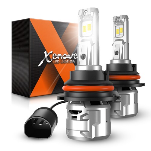 2x 9004 HB1 Light Bulbs Super Bright X5 Light LED Headlight Bulbs | eBay