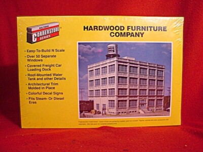 WALTHERS 'CORNERSTONE' HARDWOOD FURNITURE COMPANY N' Scale 'NEW' N ...