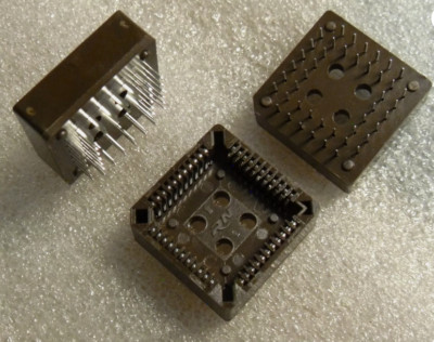 2x 44 Pin PLCC Socket RN Robinson Nugent NEW PLCCB44-PS-T | eBay