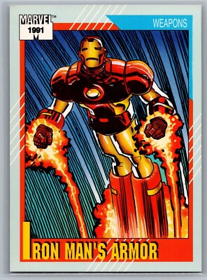 1991 Marvel Iron Man's Suit #133 - NM *TEXCARDS* | eBay