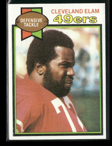 1979 Topps #410 Cleveland Elam San Francisco 49ers | eBay