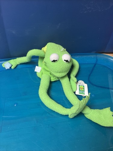 RARE Vintage Applause Muppets Kermit The Frog Hand Puppet Posable Arms ...