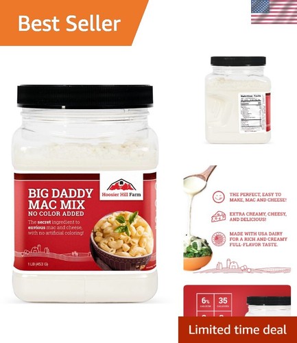 Delicious 1LB Big Daddy Mac Cheese Mix - Quick Prep, No Artificial ...
