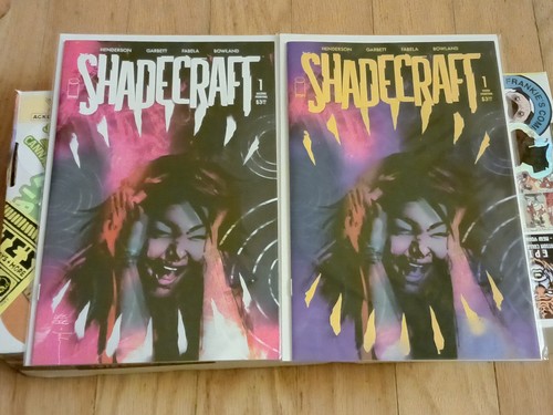 Shadecraft # 1 set (2nd & 3rd) Print Lee Garbett & Jock Variant Cover ...