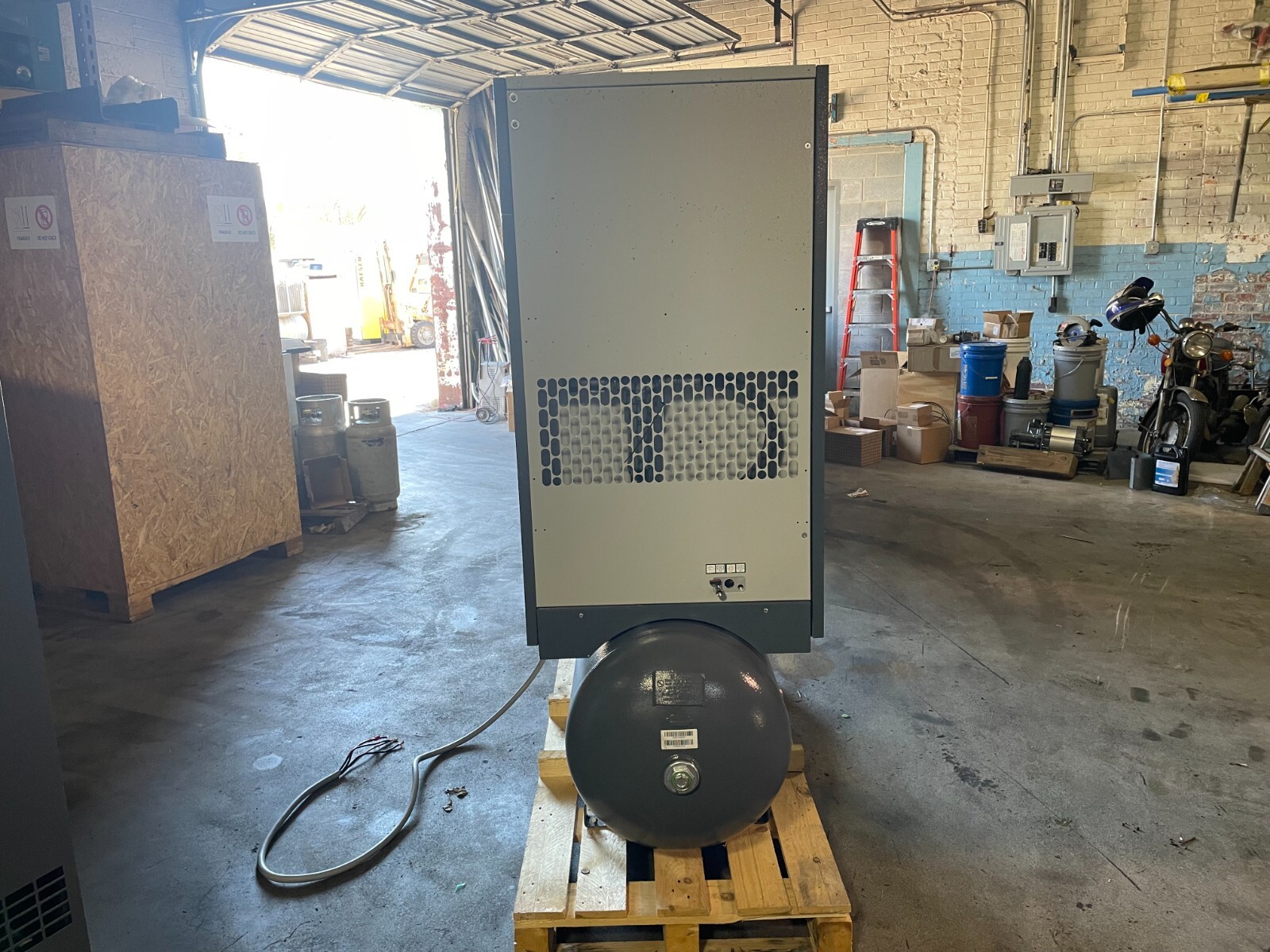 10 hp Atlas Copco GA7 rotary screw air compressor | eBay
