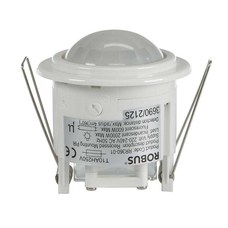 Robus ROBUS RR360-01 | 75mm Proton Motion Detector 360°PIR (WHITE) | eBay