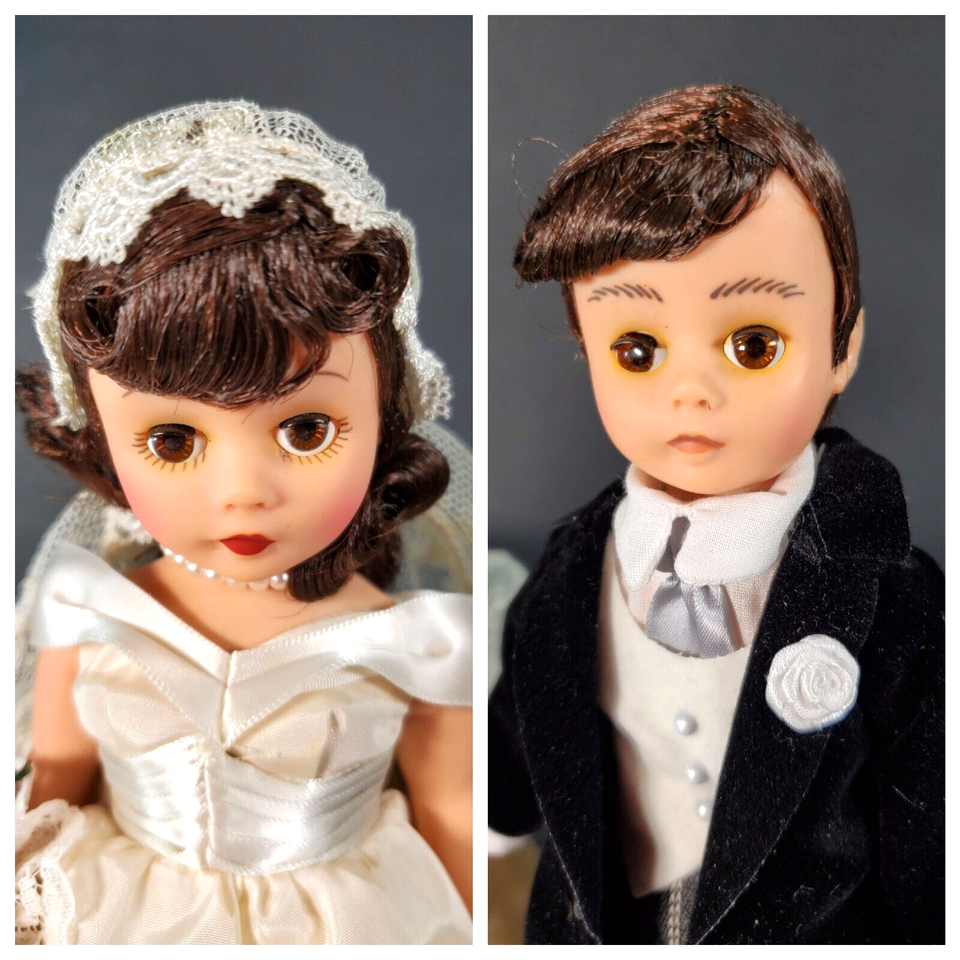 NEW 1996 Jackie & John Madame Alexander 9" Dolls #120117 Tag/COA/Box | eBay