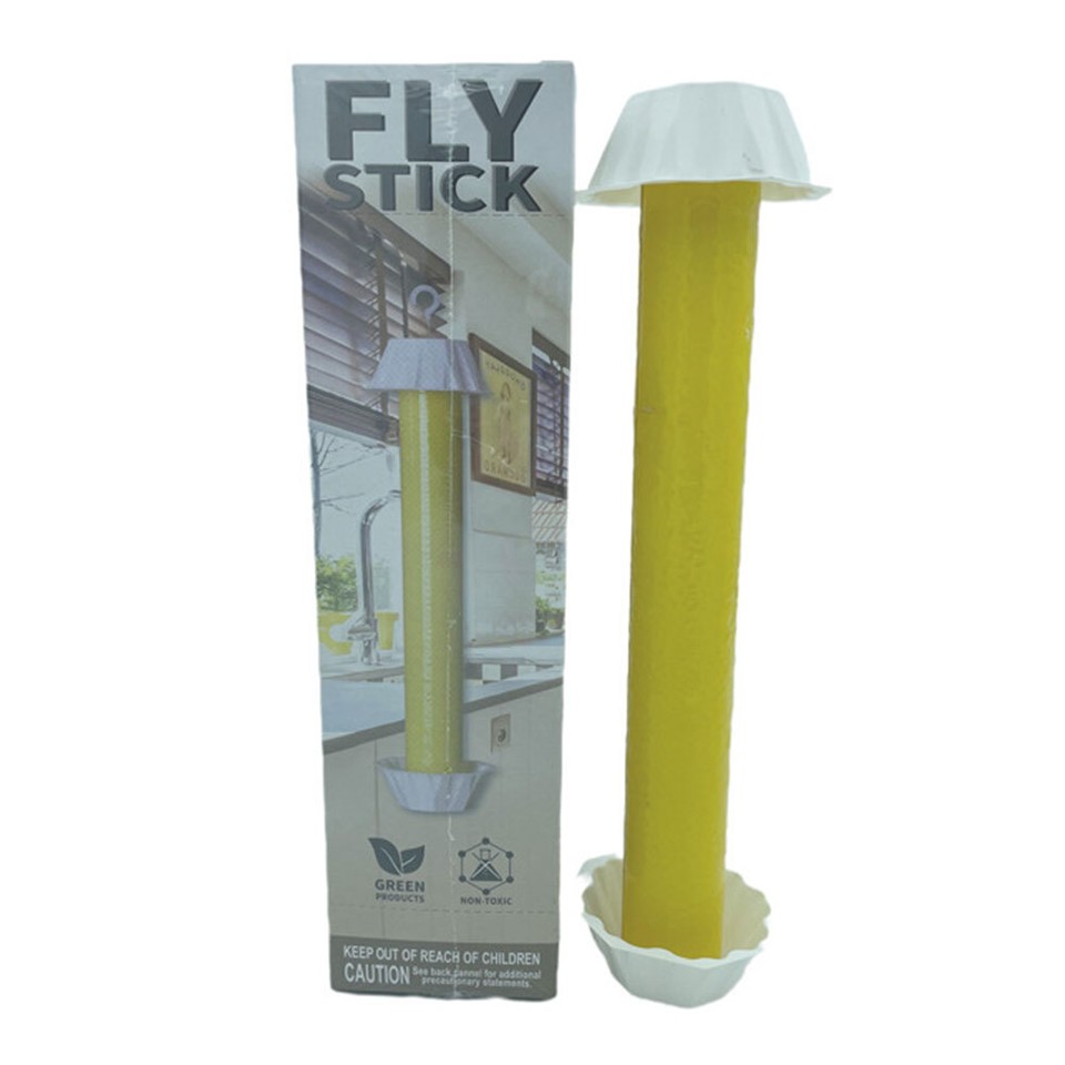 Bug & Fruit Fly Traps Non-Toxic Bait Fly Stick Insect Trap Pest Control ...