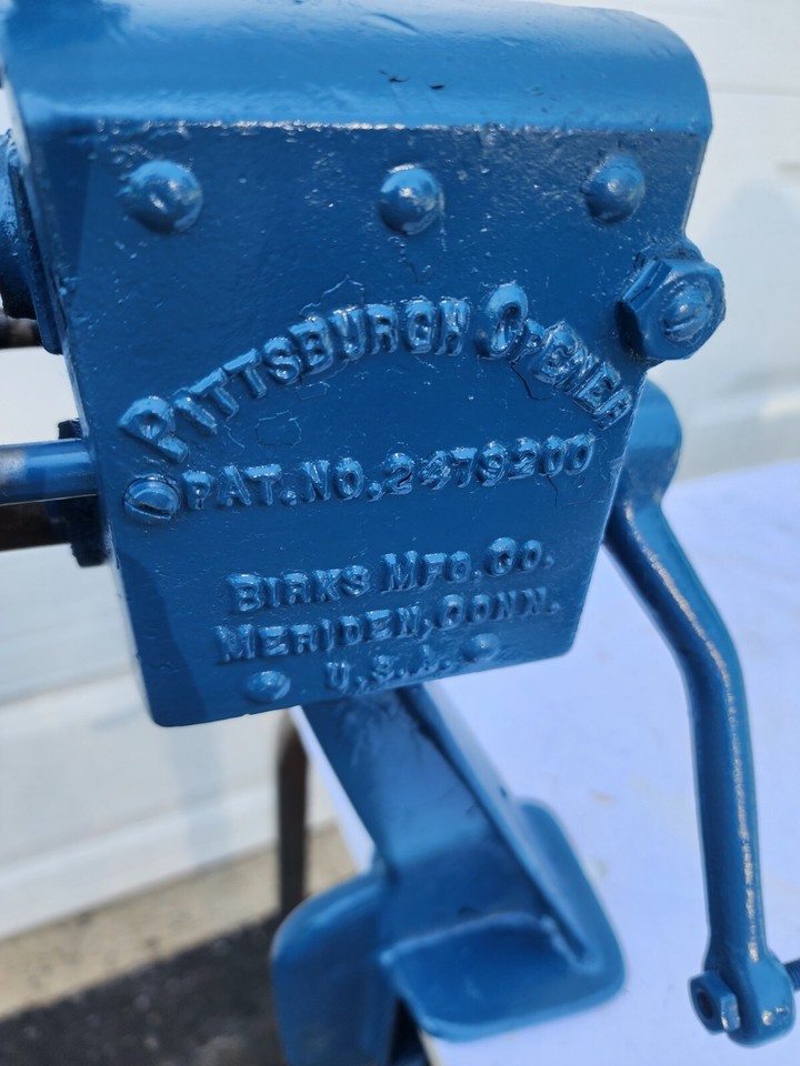 Rare Birks MFG. Pittsburgh Opener sheet metal lock seam opening machine ...