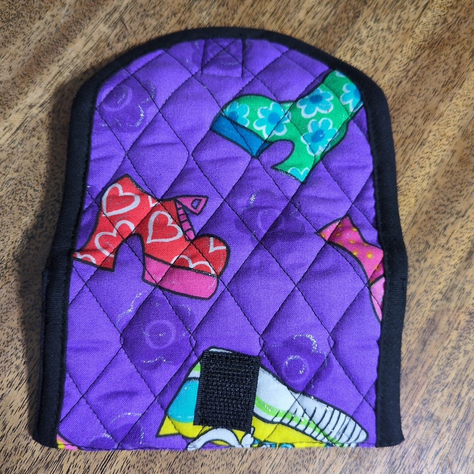 Quilted Compact Purple Pouch Wallet | eBay