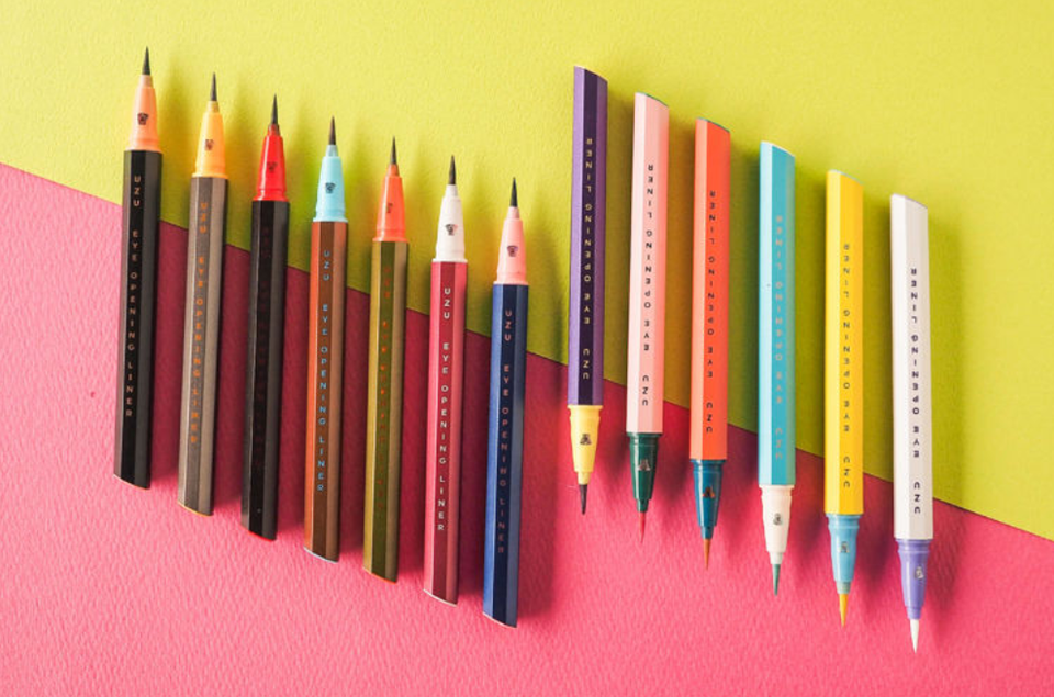 UZU Eye Opening Liner Flow Fushi Makeup Eyeliner Wide variety of colors ...