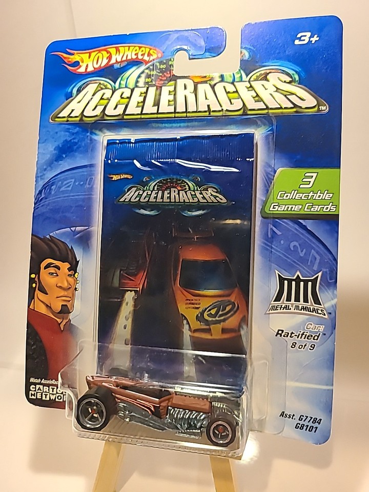 Hot Wheels 2004 ACCELERACERS Metal Maniacs RAT-IFIED 8 OF 9 | eBay