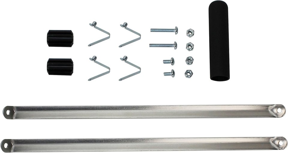 Lightweight 21' Roof Snow Rake with Angled 24" Blade for Easy ...