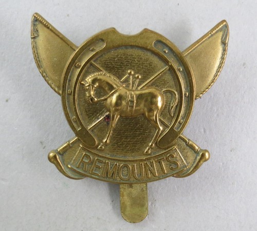 Military Brass Badge Army Remount Service British Army | eBay UK