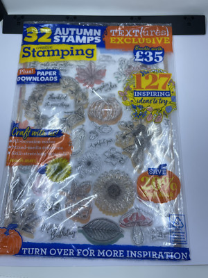 Creative Stamping Magazine Issue 137 Autumn Stamps Textures Exclusive ...
