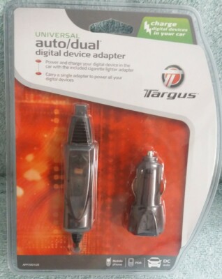Adapter Universal Targus Accessory Power DC Auto Dual Device Adapter ...
