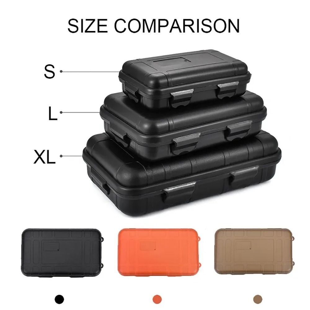 1Pcs Outdoor Travel Storage Box S/M/L Size Camping Container Survival ...