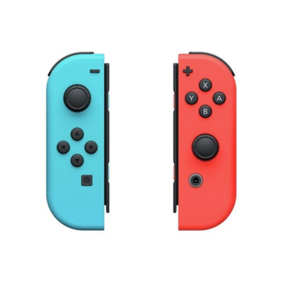 Nintendo Joy-Con Neon Red/Neon Blue Joysticks Very Good Condition ...