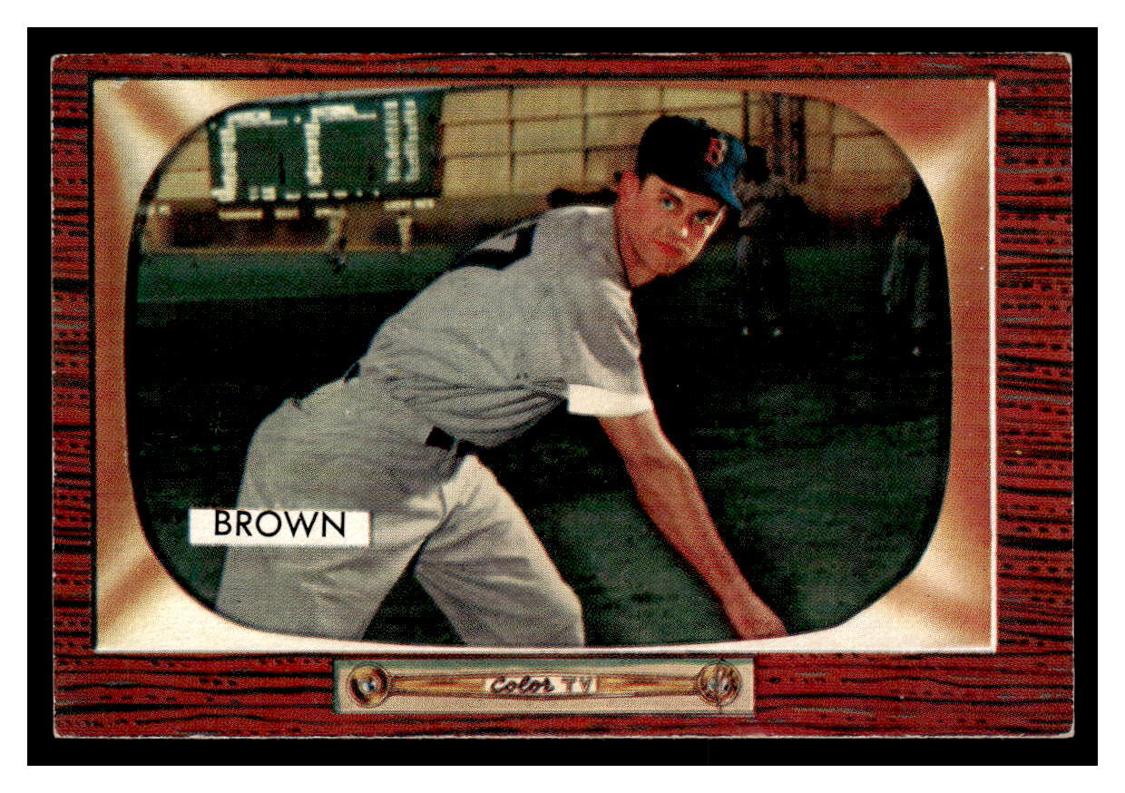1955 Bowman Baseball #221 Hal Brown 123E | eBay