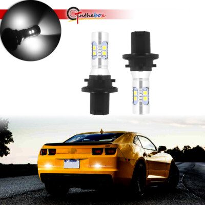 White Error Free PH24WY LED Bulbs For Audi Cadillac etc Front Turn ...
