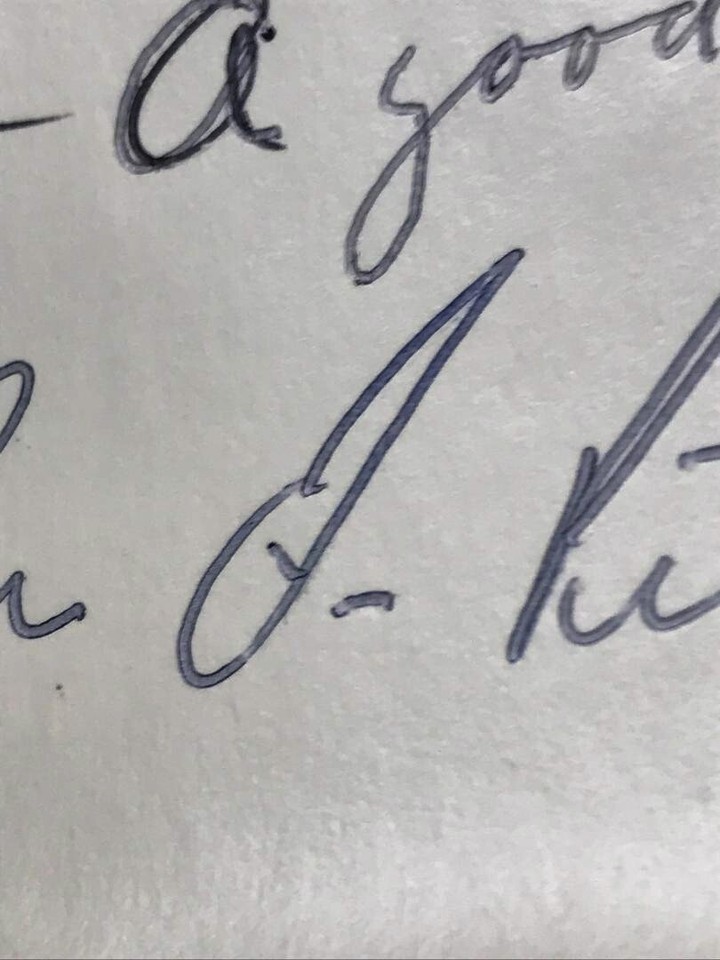 AUTHENTIC signed PRESIDENT JOHN F. KENNEDY AUTOGRAPH PHOTOGRAPH 1962 ...