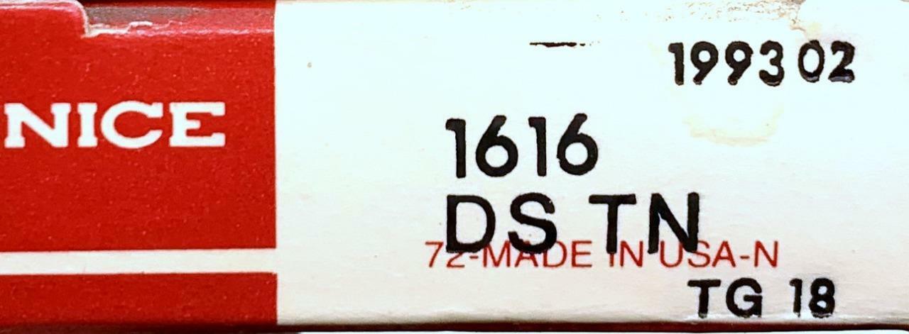 NICE 1616 DS TN Ball Bearing 1/2" X 1-1/8" X 3/8" (2 Available) | eBay