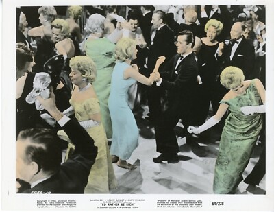 SANDRA DEE – ROBERT GOULET – I'D RATHER BE RICH – 1964 COLORIZED ...