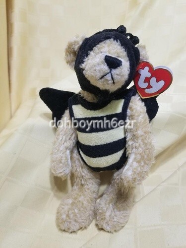 Ty Beanie Baby Attic Treasures Beezee Bee Bear 1993 | eBay