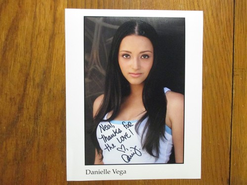 DANIELLE VEGA ("Barney & Friends/East Los High")Signed 8 X 10 Color ...